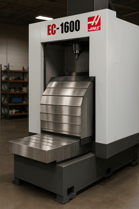 Haas CNC Way Covers | Midwest CNC Services